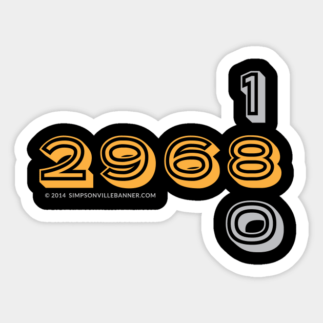 The Zip Codes - Banner - Sticker | TeePublic